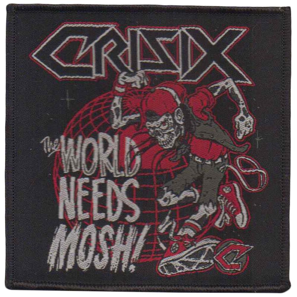 Patch Crisix "The World Needs Mosh Pogo Dancer" - fantotal.de