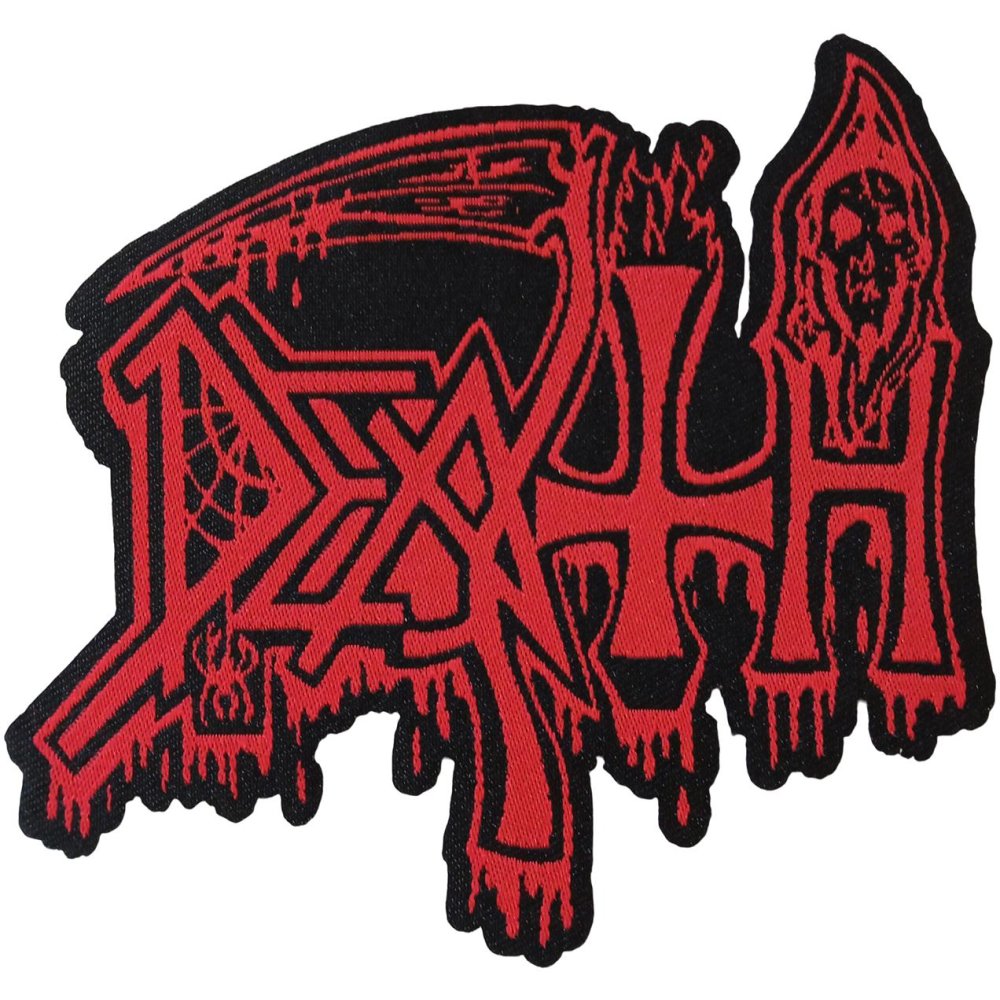 Patch Death "Logo Cut Out" - fantotal.de