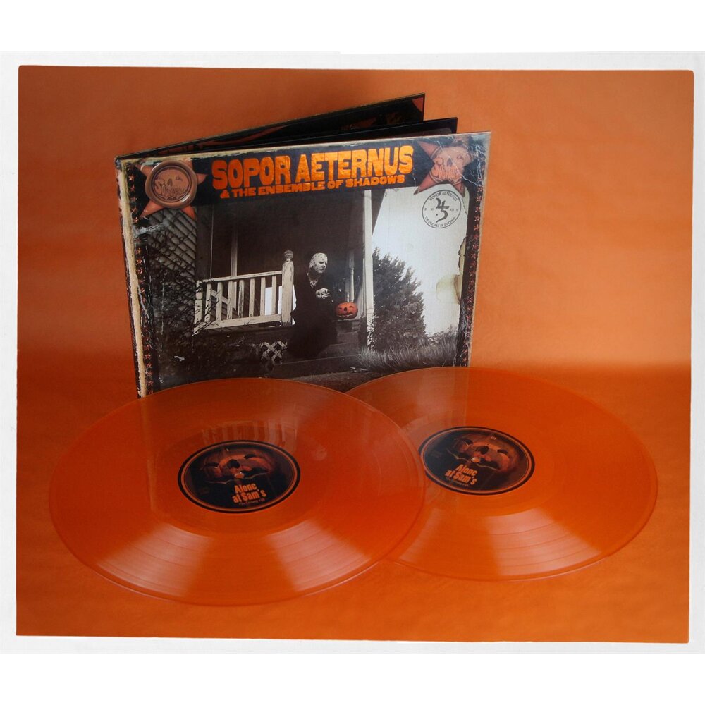 ltd. orange 2x12" Vinyl Sopor Aeternus "ALONE AT SAM’s - An Evening w