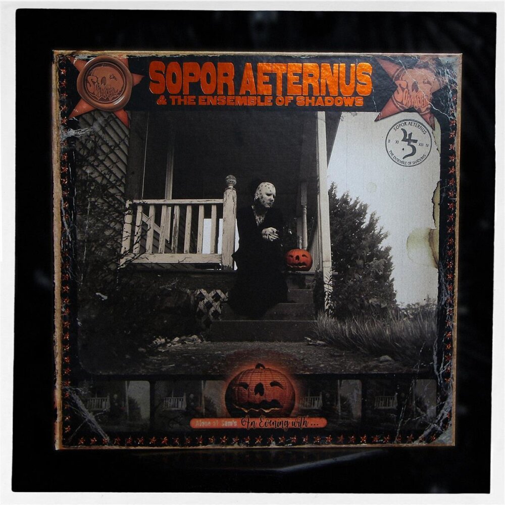 ltd. orange 2x12" Vinyl Sopor Aeternus "ALONE AT SAM’s - An Evening w