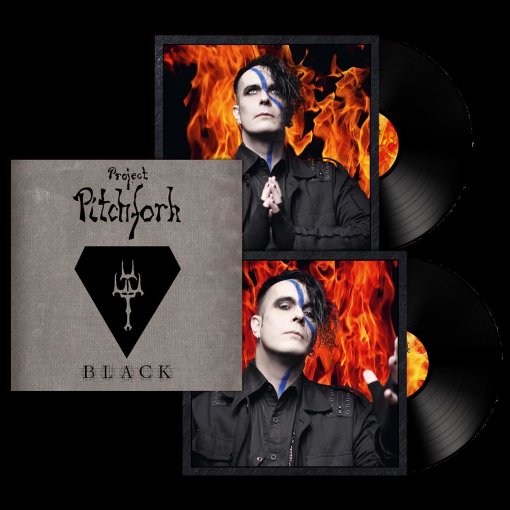 ltd. 2x12" Vinyl Project Pitchfork "Black (10th Anniversary Edition)"