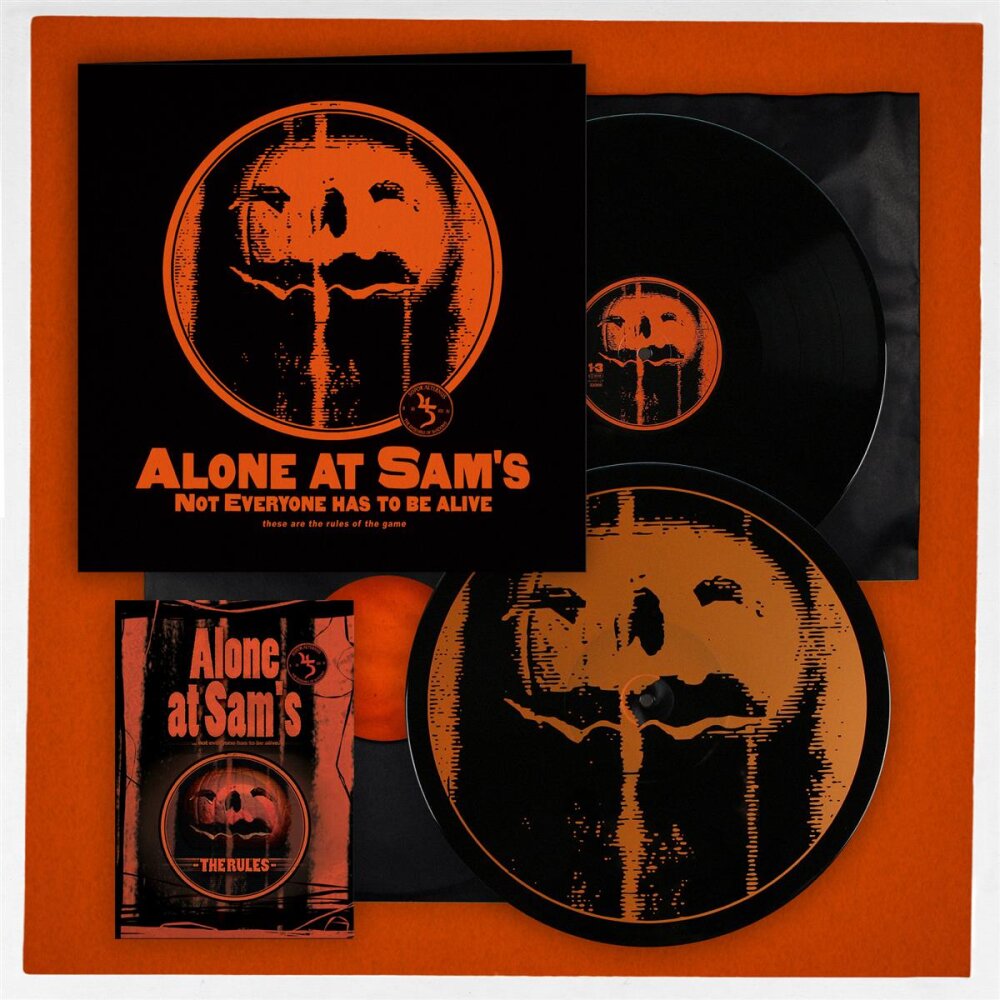 ltd. black/screen printed 2x12" Vinyl Sopor Aeternus "THE RULES" - ww