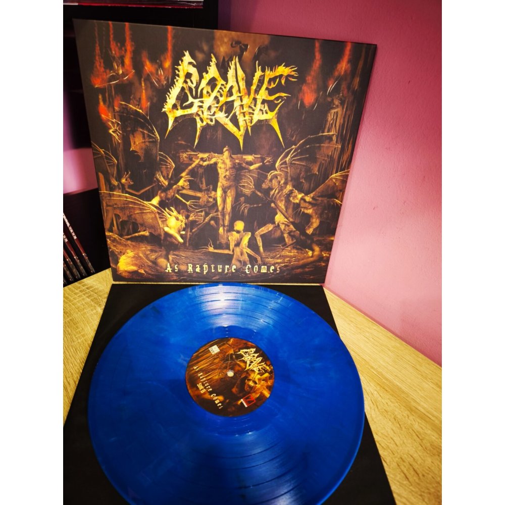 ltd. Marble Blue 12" Vinyl Grave "As Rapture Comes" - fantotal.de