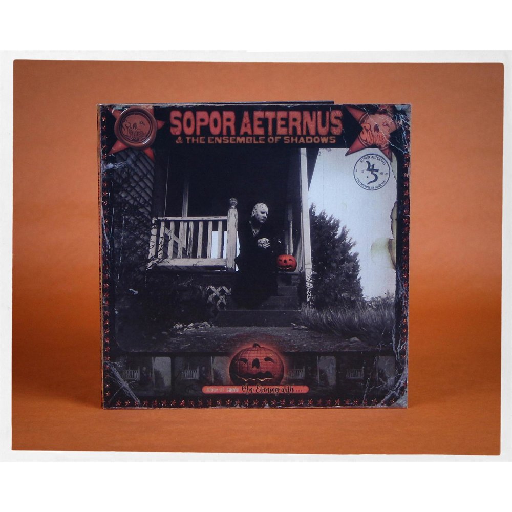 Gatefold CD Sopor Aeternus "ALONE AT SAM’s - An Evening with..." - ww