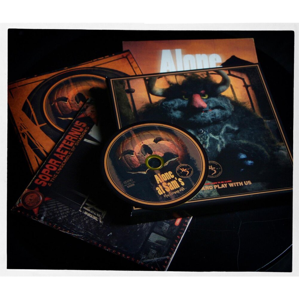 Gatefold CD Sopor Aeternus "ALONE AT SAM’s - An Evening with..." - ww