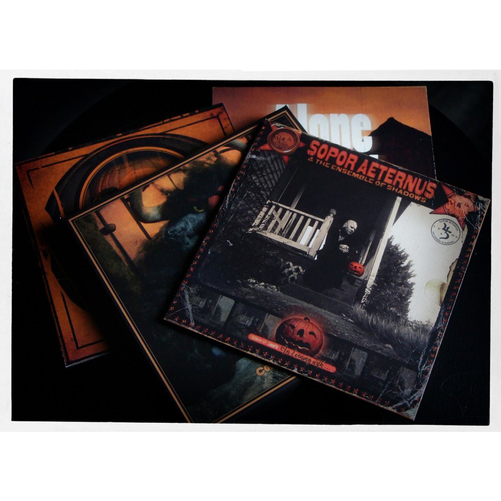 Gatefold CD Sopor Aeternus "ALONE AT SAM’s - An Evening with..." - ww