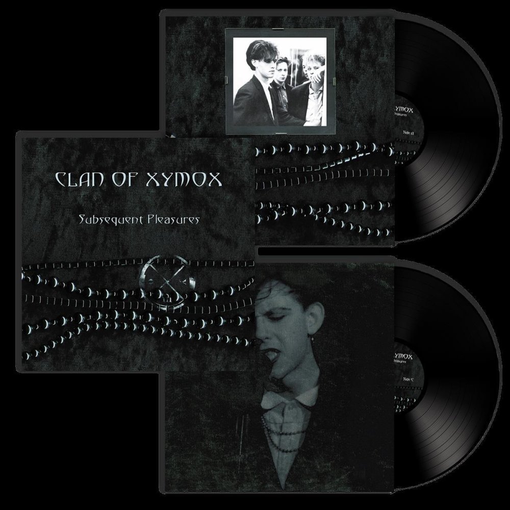 ltd. 2x12" Vinyl CLAN OF XYMOX "Subsequent Pleasures" B-stock (kink i