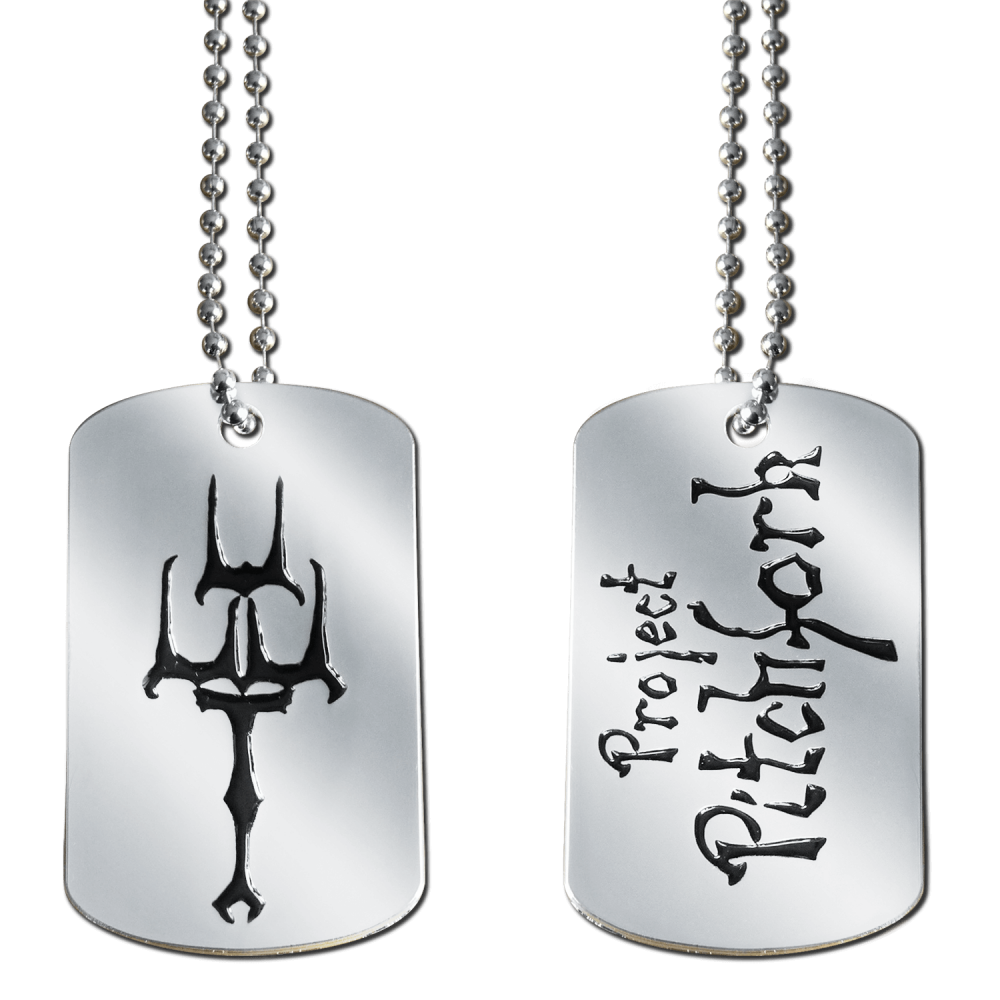 Dogtag Project Pitchfork "Essential Logo" - fantotal.de