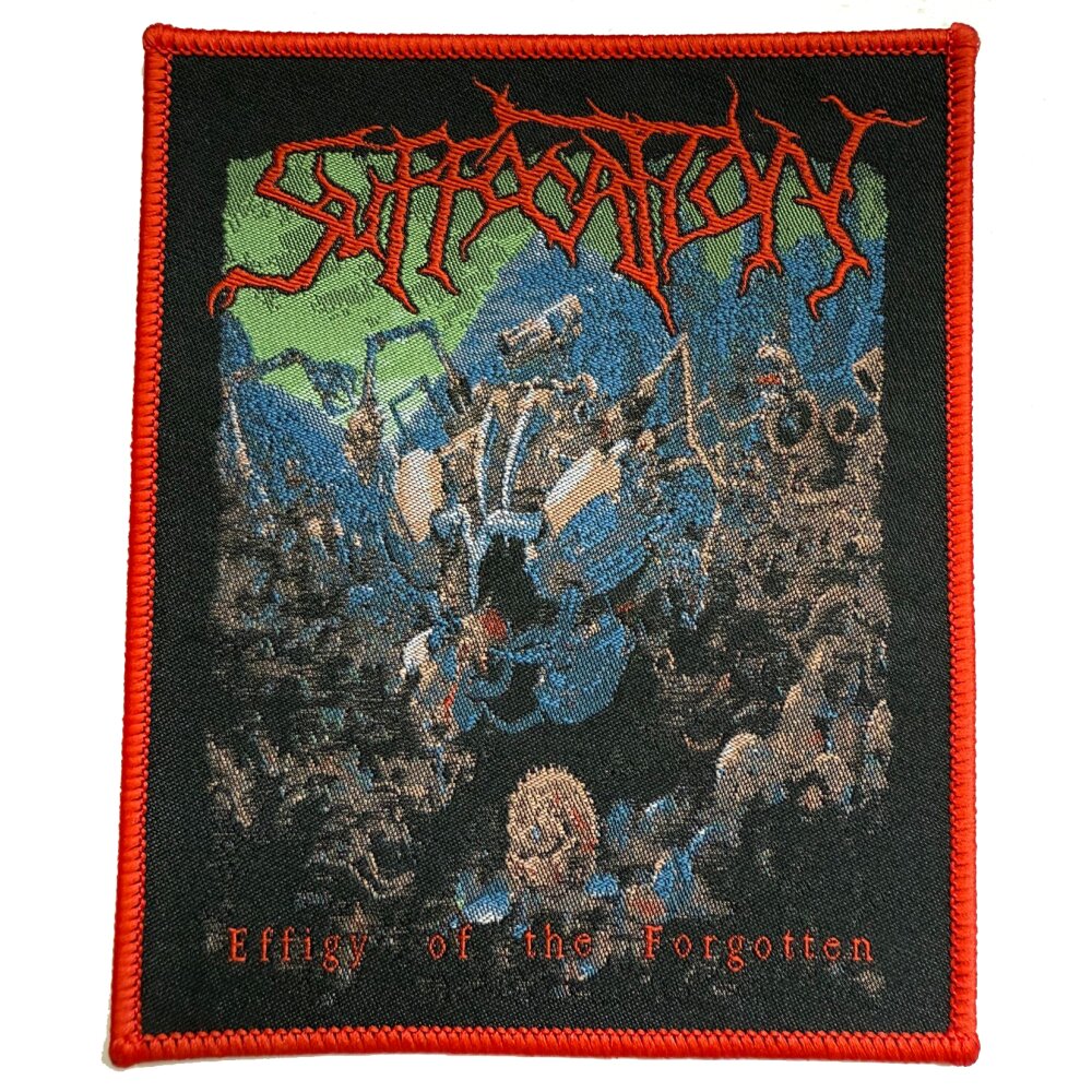 Aufnäher Suffocation "Effigy Of The Forgotten Red Border" - fantotal.