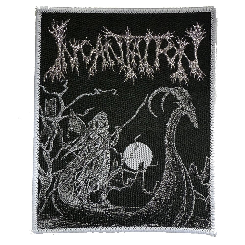 Aufnäher Incantation "Entrantment Of Evil White Border" - fantotal.de